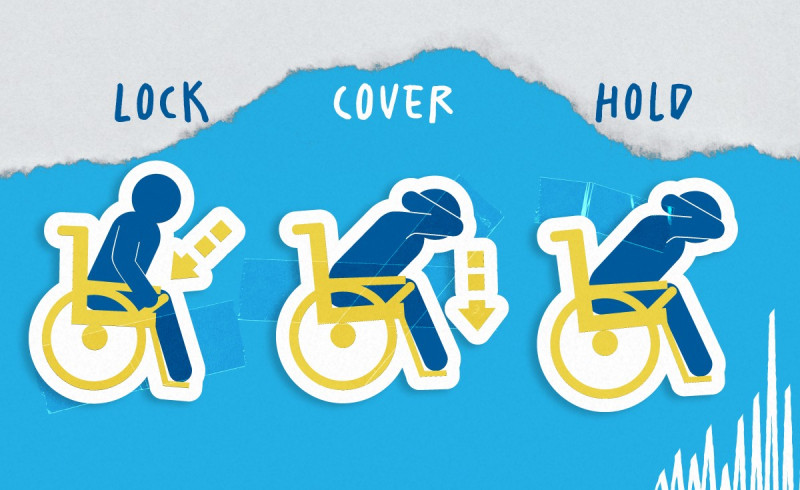 Can’t ‘Drop Cover Hold’? You can still ShakeOut! » National Emergency ...